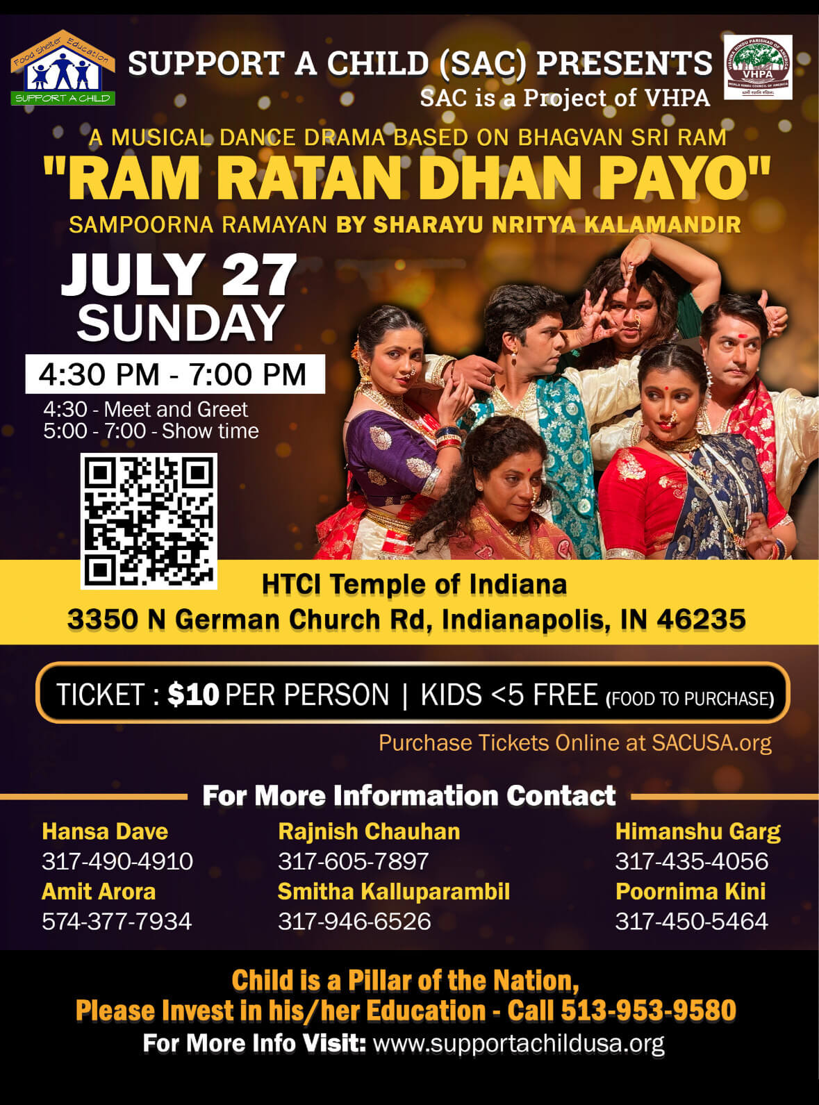 2025 Annual Fundraisers | Support A Child